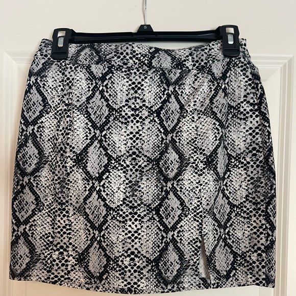 Garage | Skirts | Snake Skin Mini Skirt | Poshmark